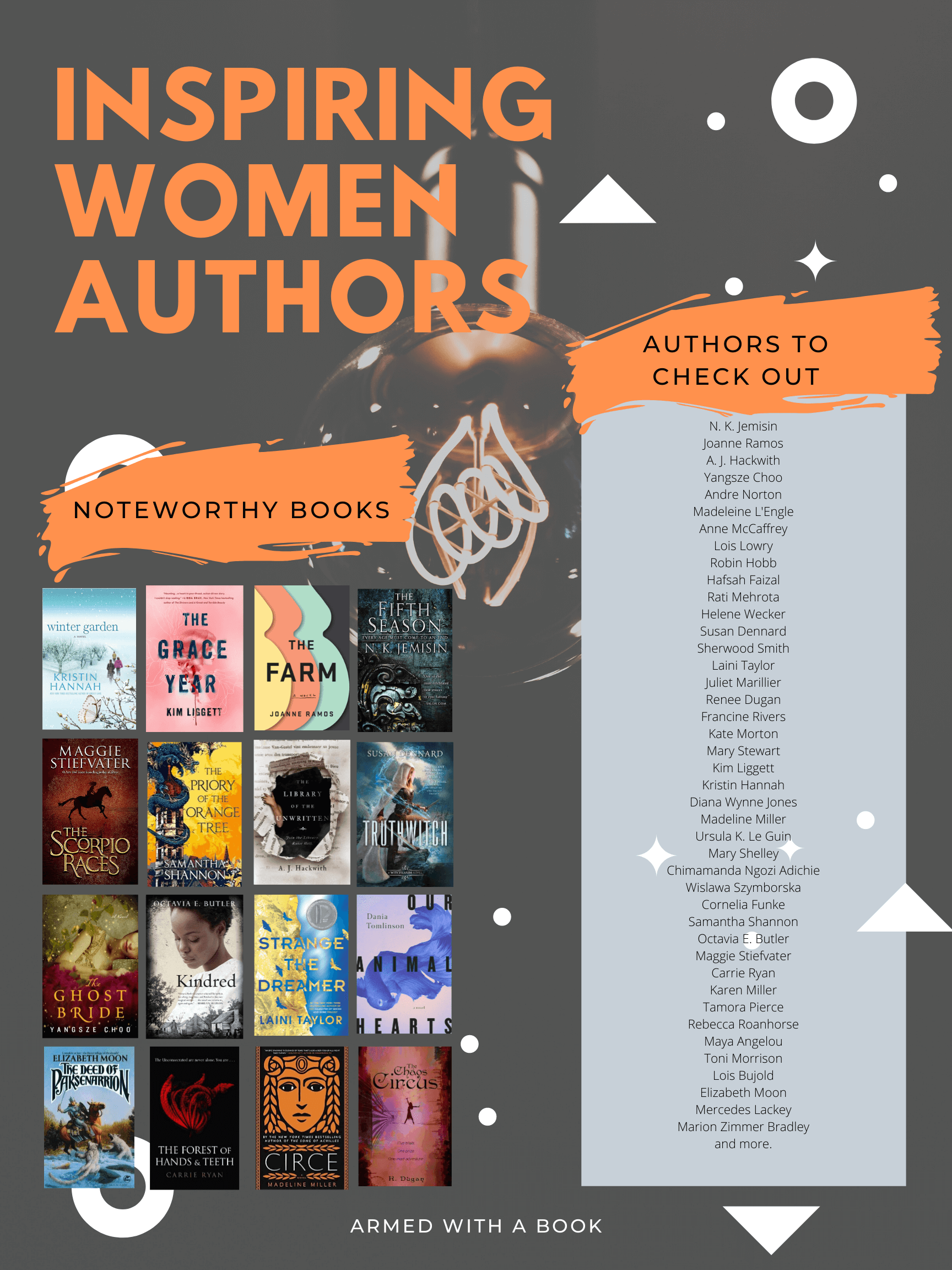A Celebration of Women in Strength & Writing - Armed with A Book