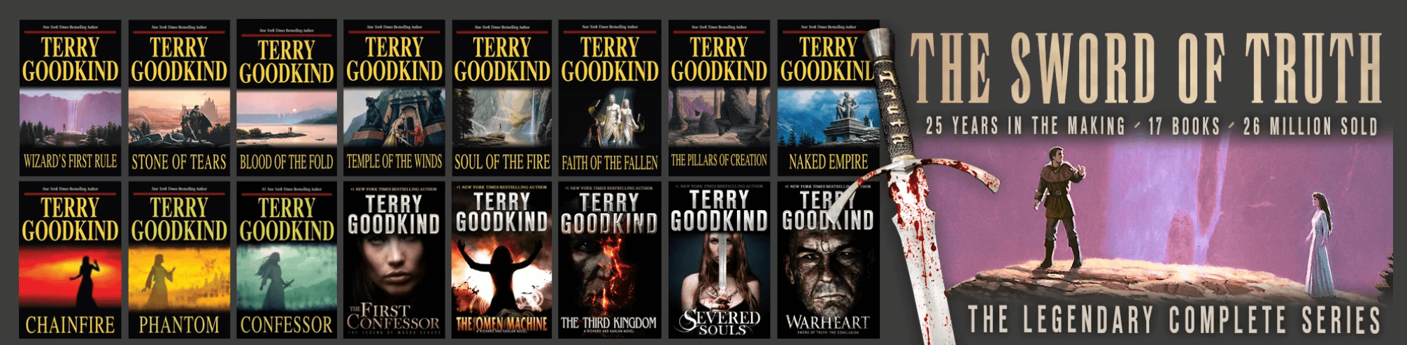 Sword of Truth - A Fantasy Series I Love - Armed with A Book