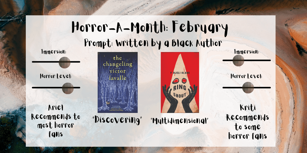 Horror A Month - Book Written by a Black Author - Armed with A Book