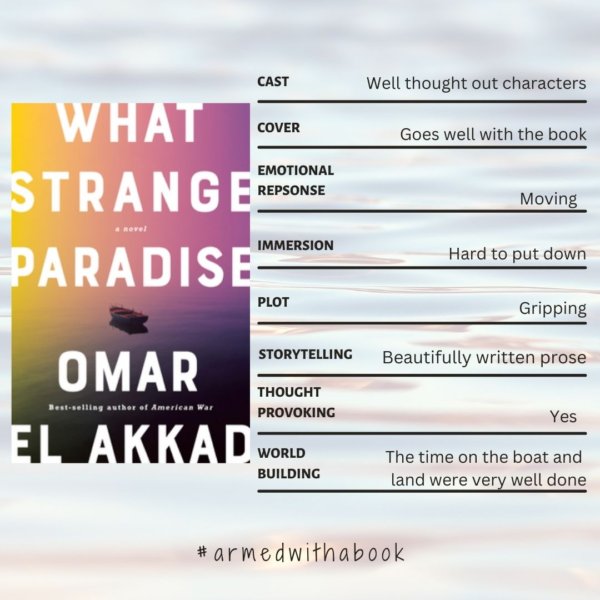 What Strange Paradise - #bookthoughts - Armed with A Book