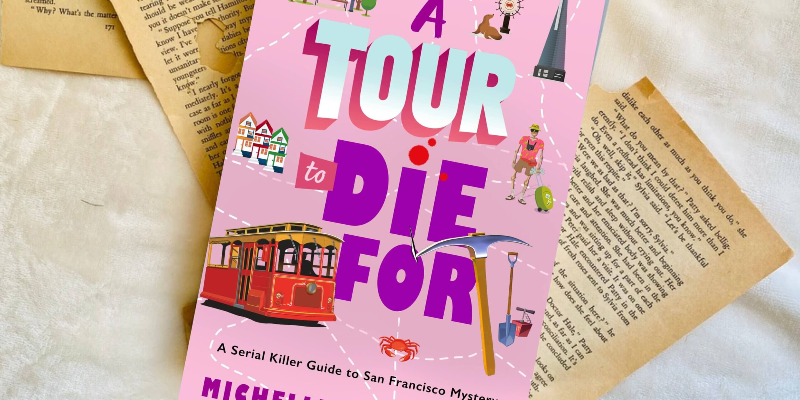 A Tour to Die For by Michelle Chouinard - Book Review - Armed with A Book